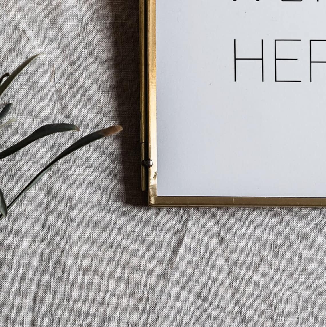 Gold Sign Mockup Wedding Sign Mockup Frame Mockup Gold | Etsy