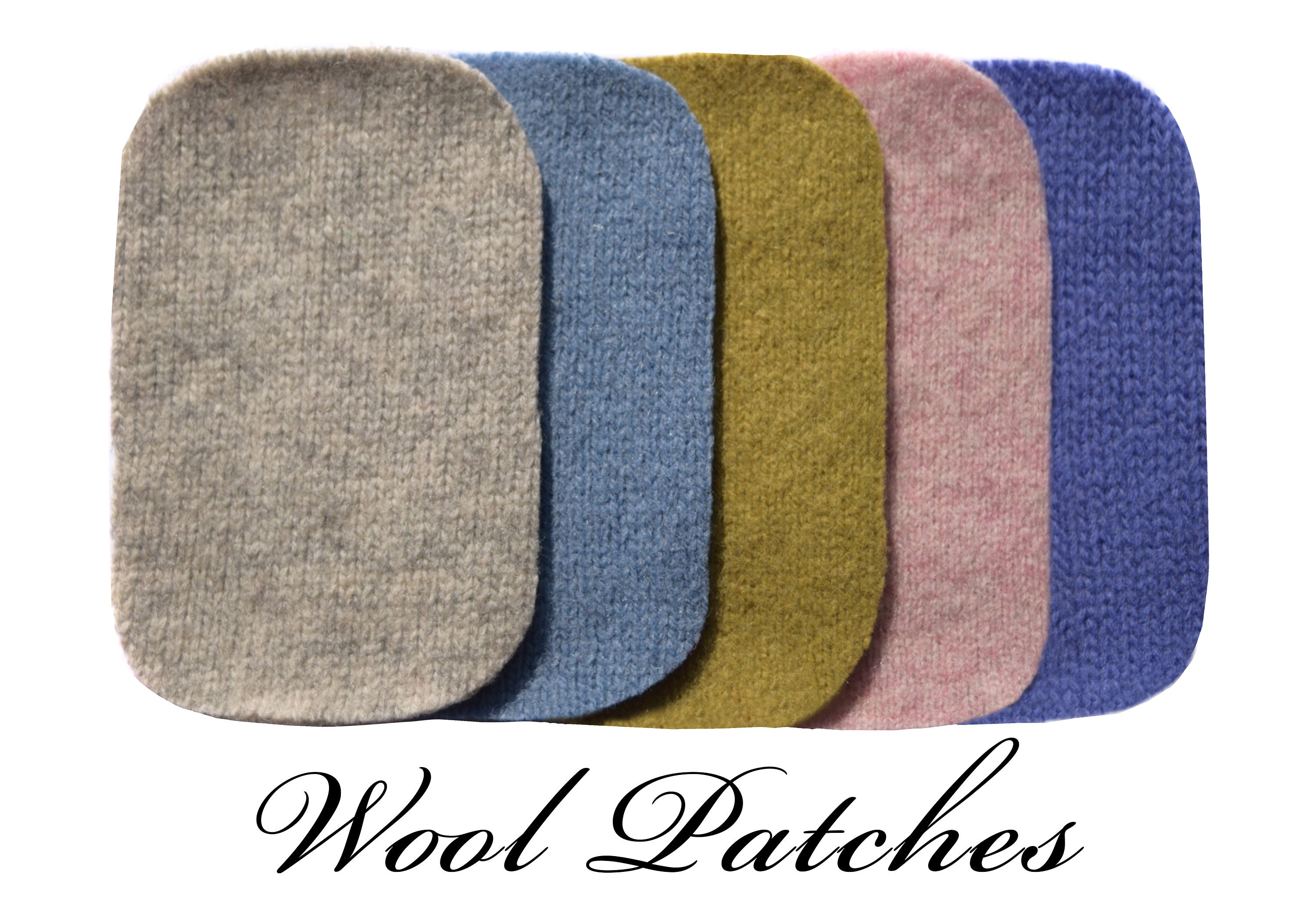 Pair of Wool Elbow Patches / Wool Elbow Patches for Sweater / - Etsy