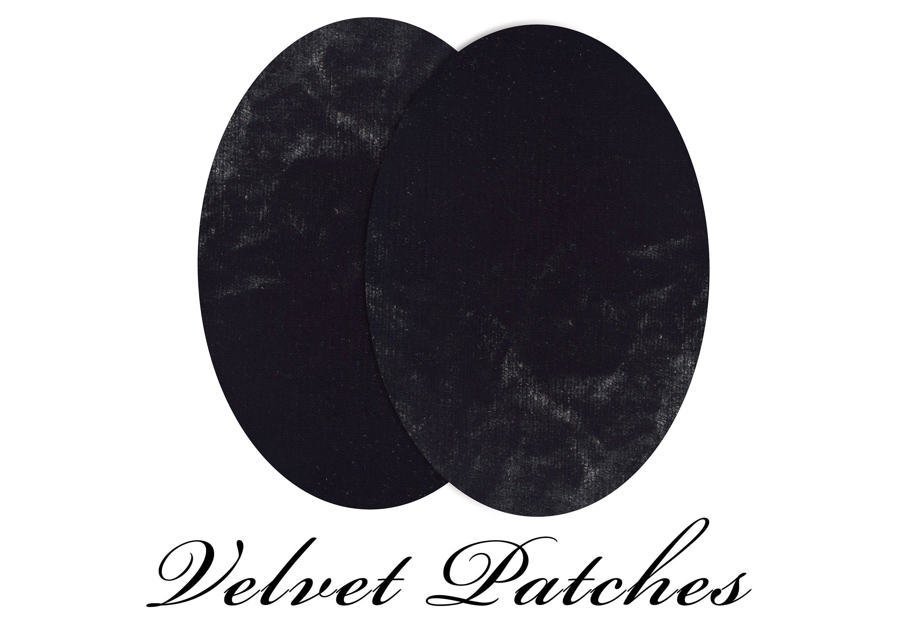 Pair of Cotton Elbow Patches / Velvet Elbow Patches / Floral Elbow ...