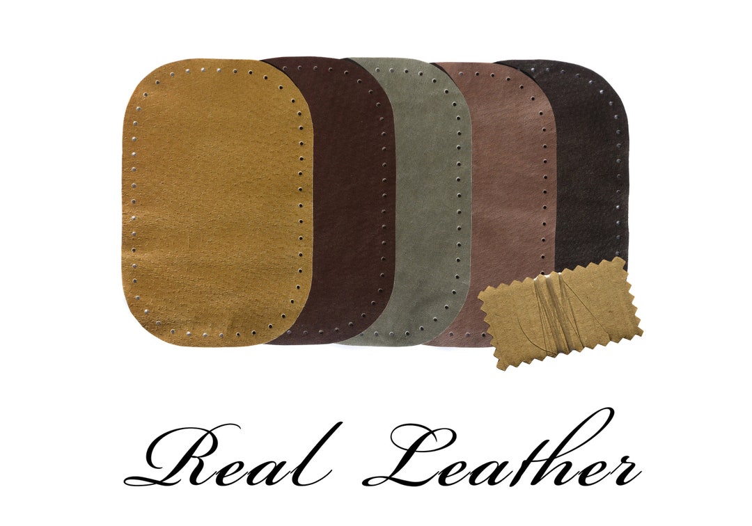 Pair of Patches / Elbow Patches / Real Leather / Genuine Leather ...