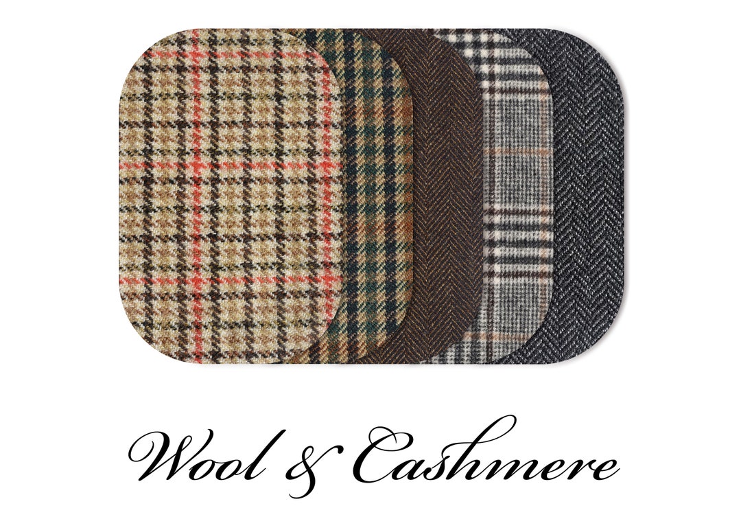 Wool & Cashmere / Pair of Elbow Patches / Elbow Patches for Sweater ...