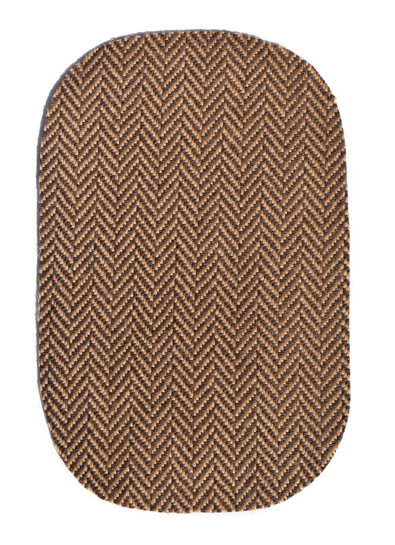 Pair of Wool Elbow Patches for Sweater / Herringbobe Wool Elbow Patches ...