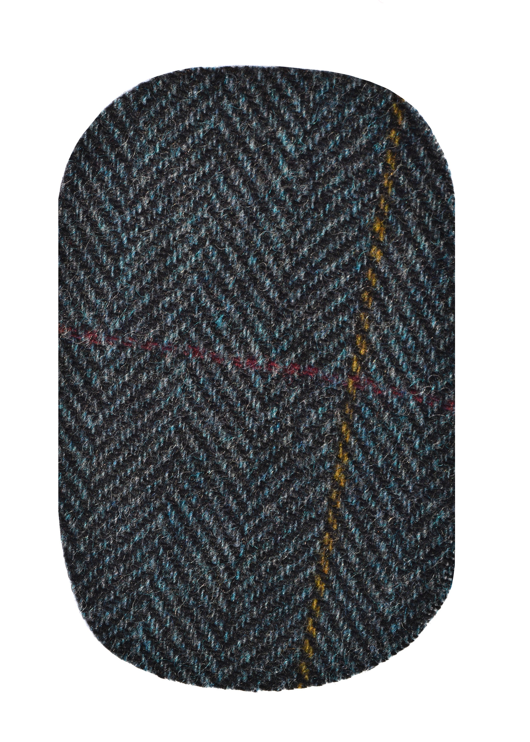 Pair of Wool Elbow Patches for Sweater / Herringbobe Wool Elbow Patches ...