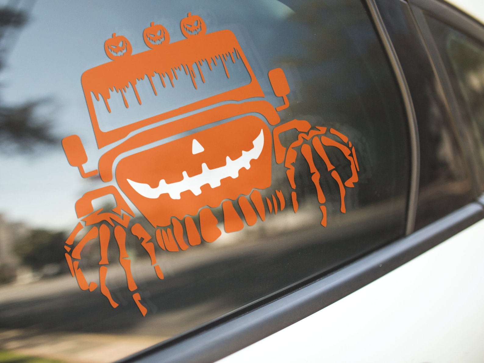 Halloween Offroad Svg Horror Smiley Face 4x4 Svg for Cricut - Etsy