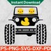 Spooky Offroad Svg, Halloween 4x4 Svg for Cricut Files, Pumpkin Offroad ...