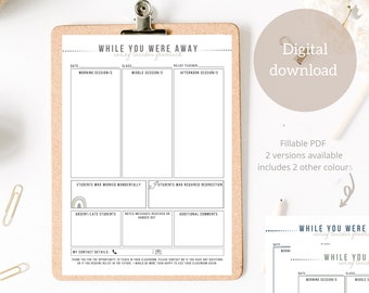 While You Were Away - Etsy