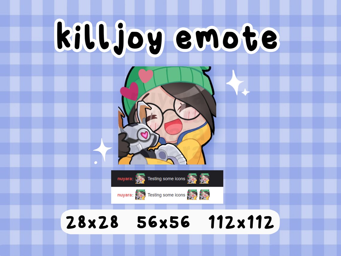 Valorant Killjoy Hug Emote - Twitch/discord Emote, P2U - Etsy