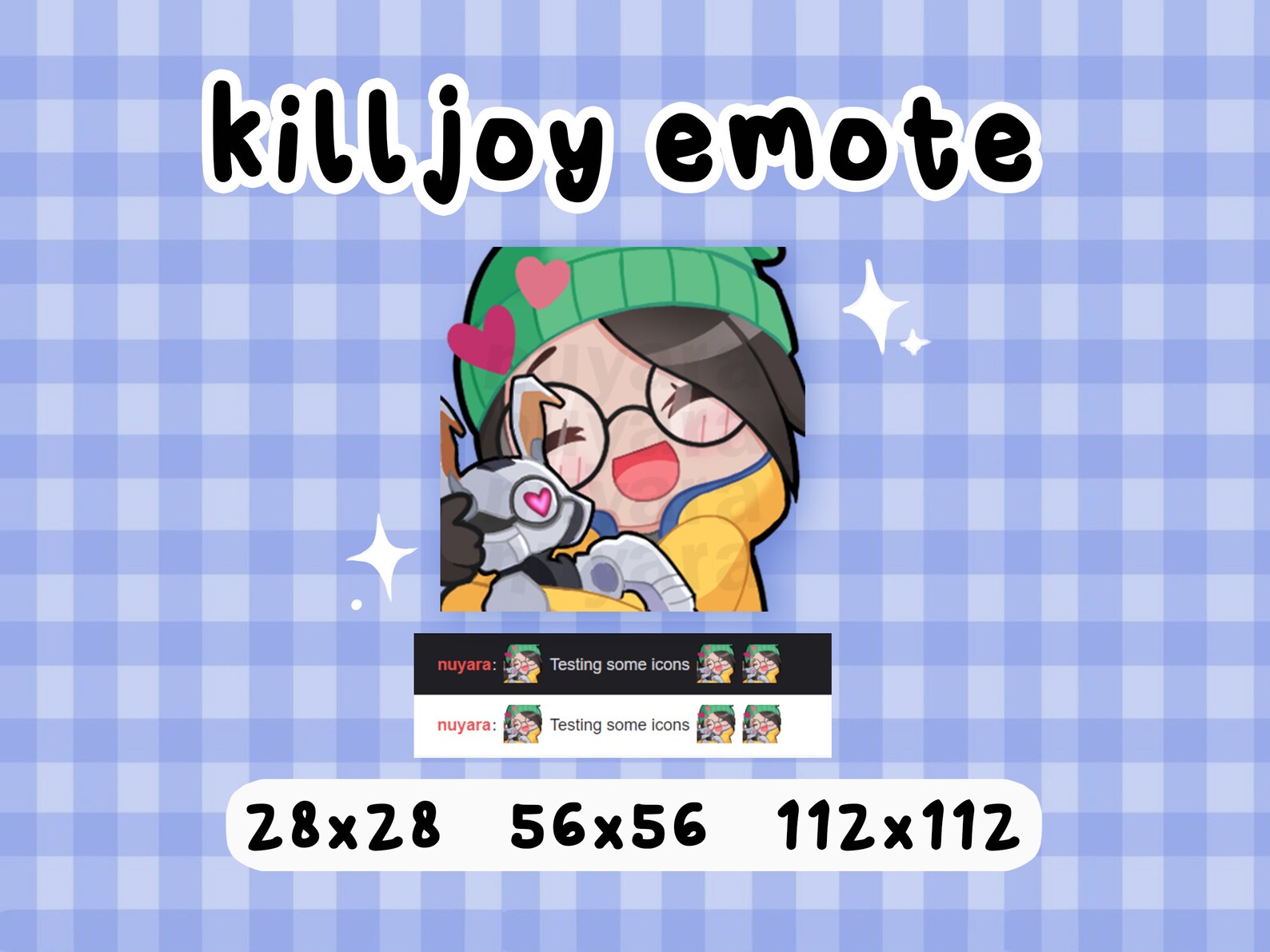 Valorant Killjoy Hug Emote - Twitch/discord Emote, P2U - Etsy