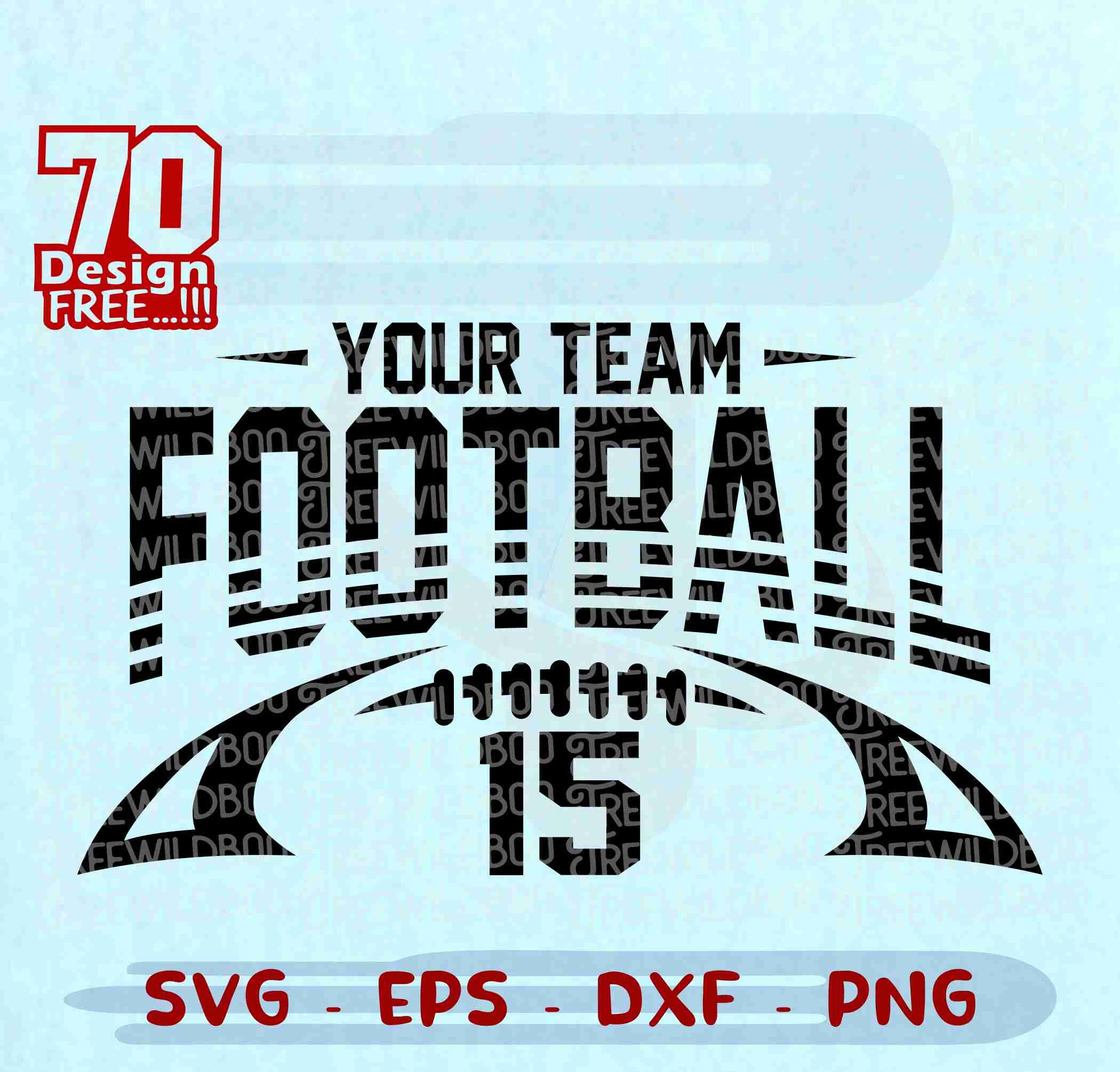 Football Team Svg Custom Football Svg Football Shirt Design - Etsy