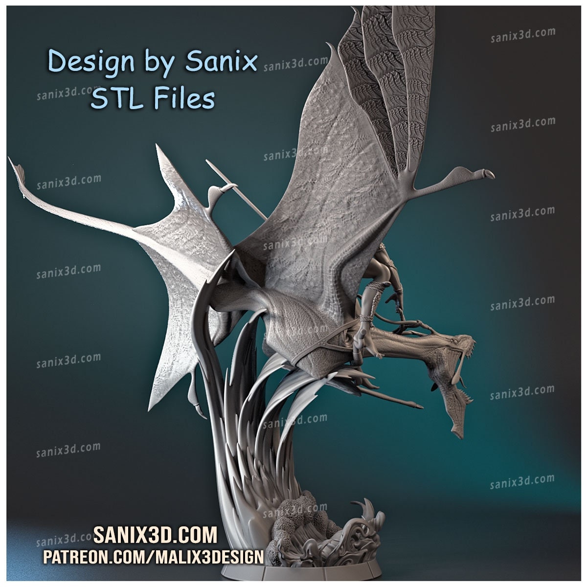 Blue Alien Navi Figure-sanix - Etsy