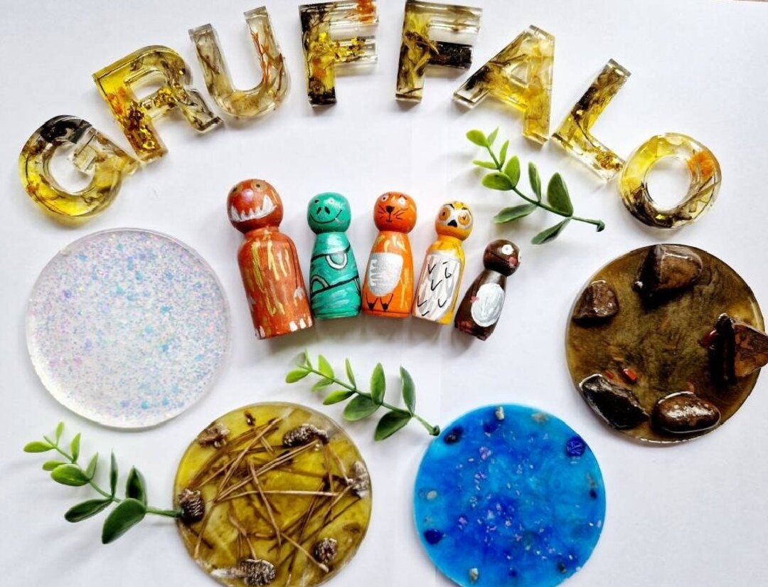 Tactile Resin Sensory Gruffalo Inspired Story Props/resource - Etsy
