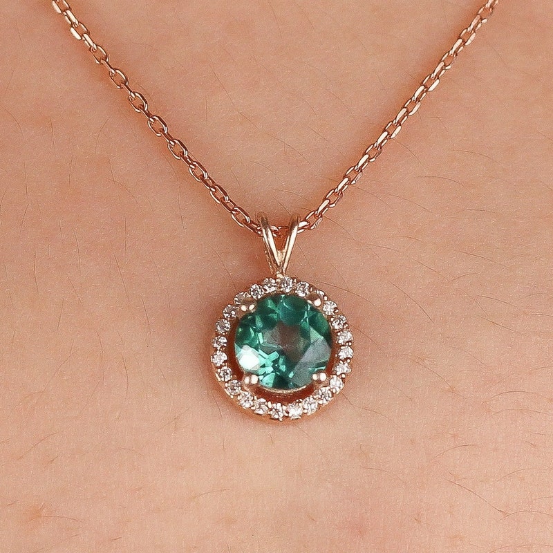 Topaz Necklace - Etsy