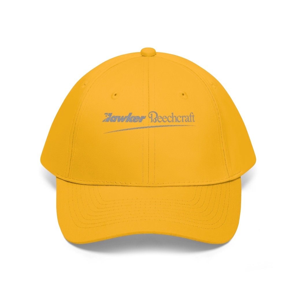 HAWKER BEECHCRAFT Cap , Unisex Twill Hat Embroidery sold by Tring Tee ...