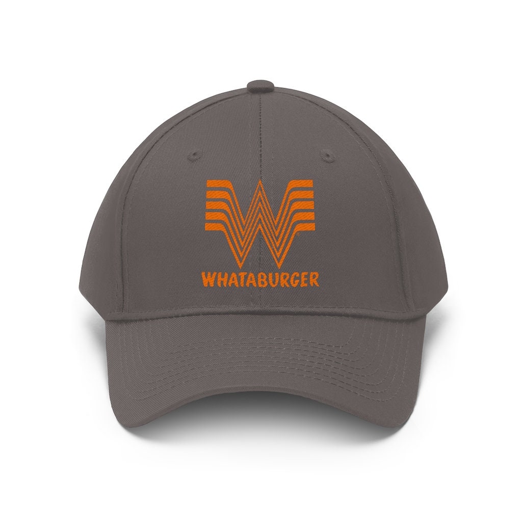 Whataburger Cap , Unisex Twill Hat Embroidery sold by Breezy ...