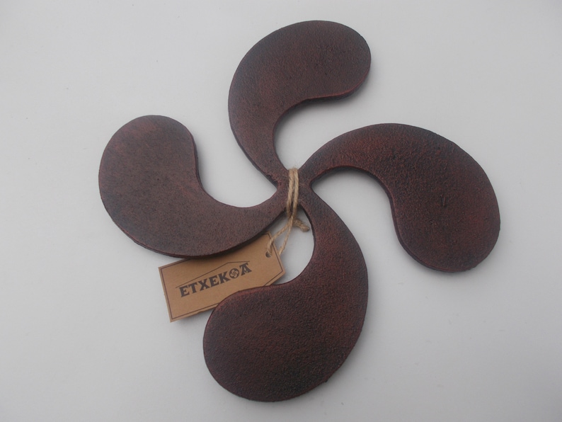 Cast Iron Basque Cross Trivet - Etsy