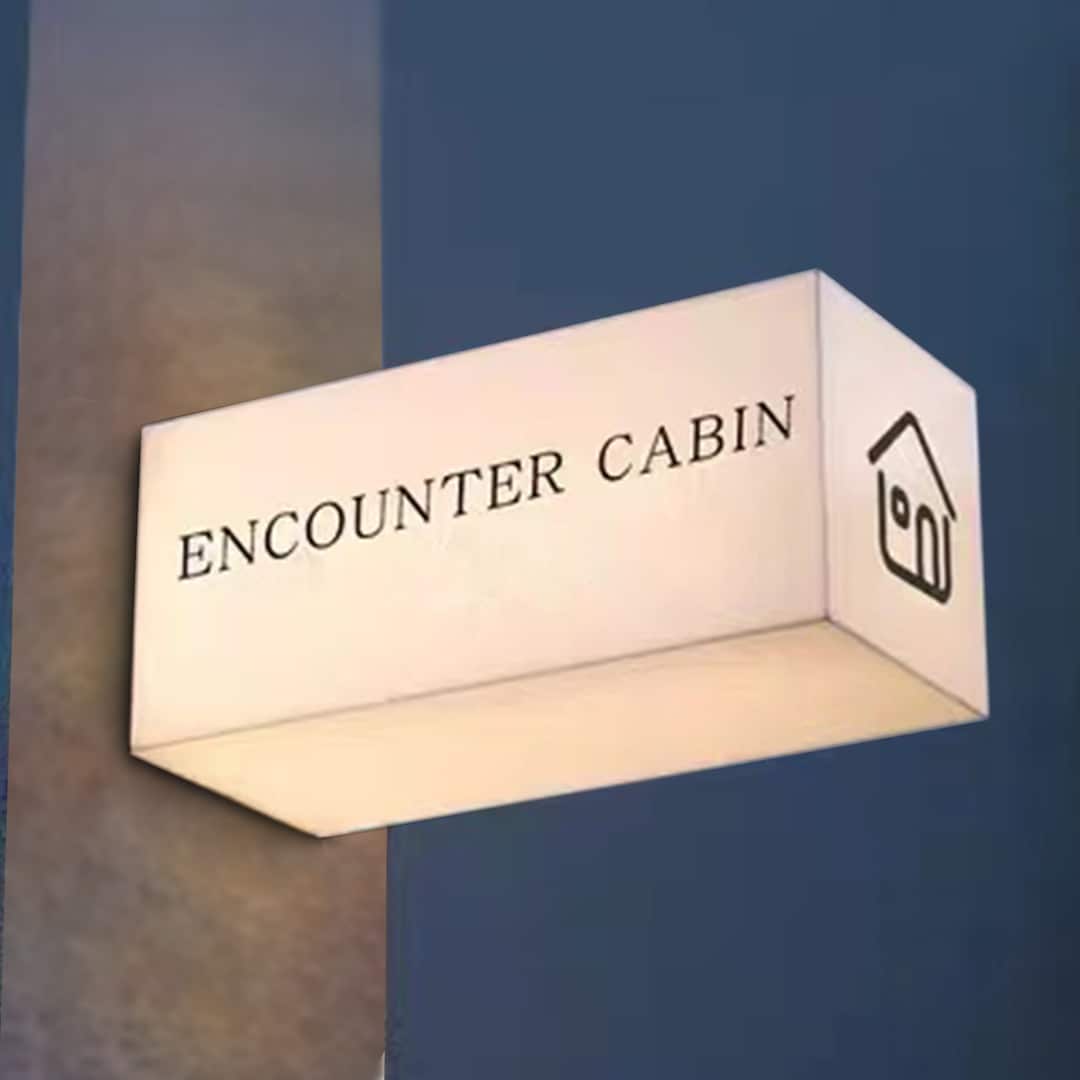 Acrylic Double-side Light Box,,illuminated Logo Sign,personalized ...