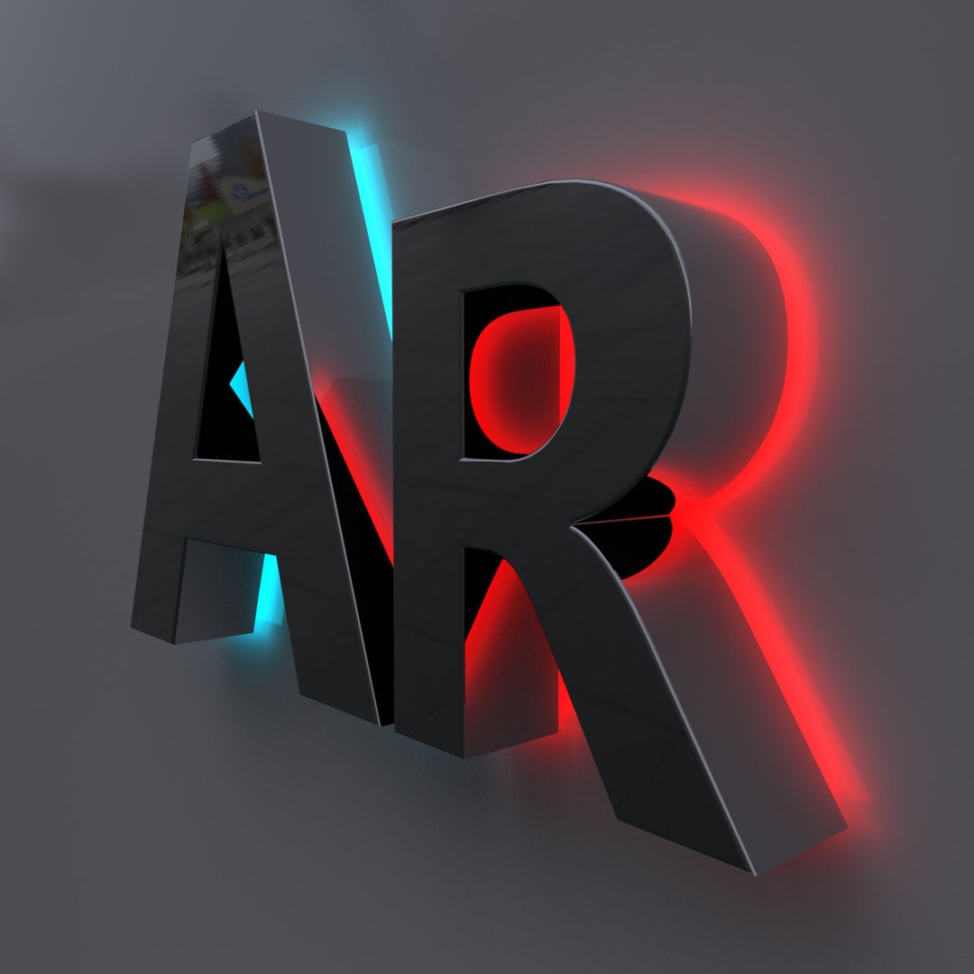 Custom Back Light Letters With Different Color Light,outdoor ...