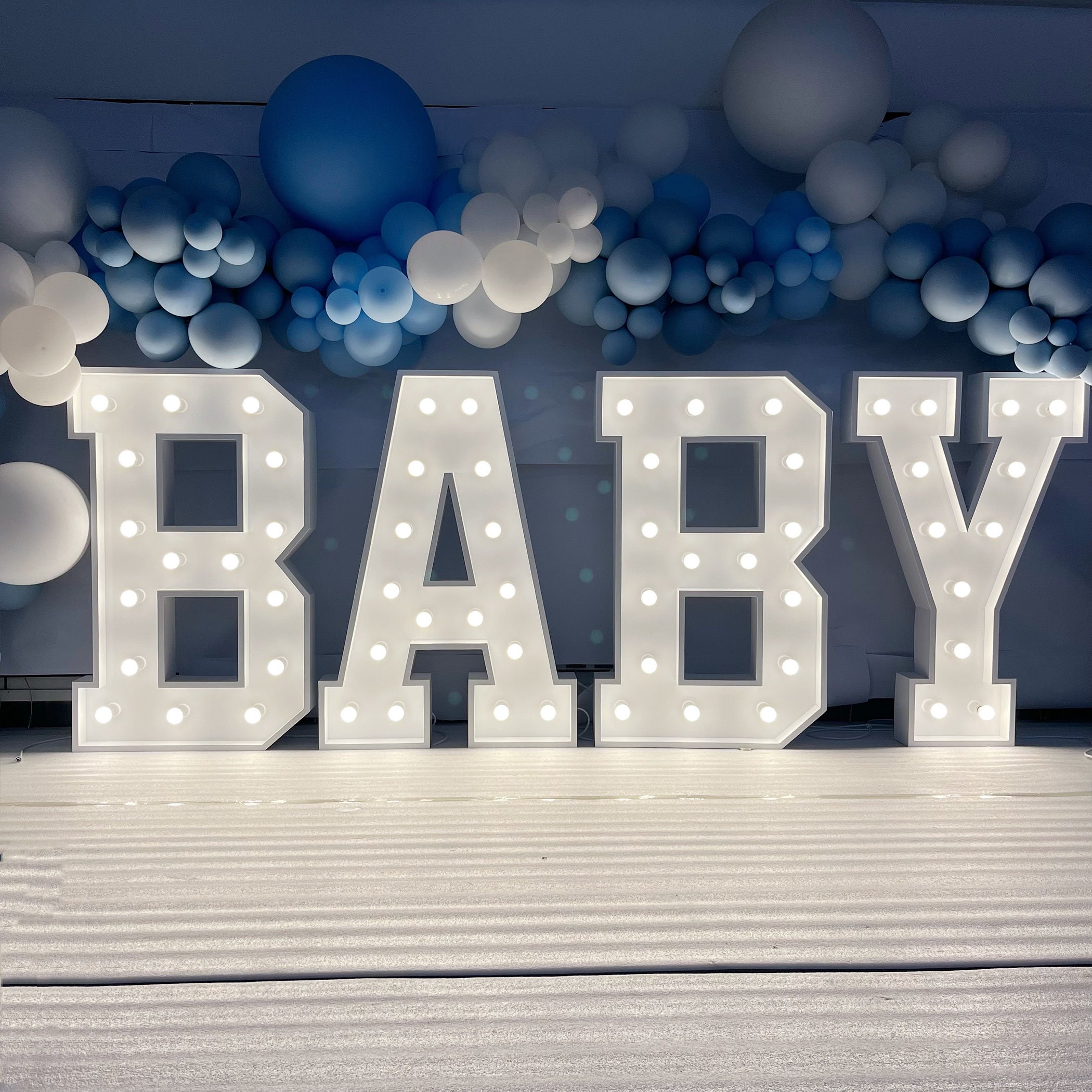 3ft/4ft/5ft Marquee Number Sign0-9 Marquee Lightbig Number - Etsy