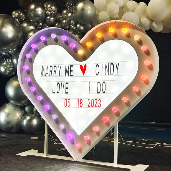 Love Marquee - Etsy