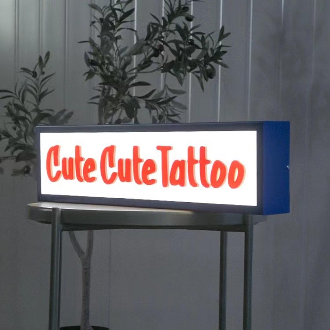 Personalized Light Box,custom Advertising Lamp Box,acrylic Rectangular ...