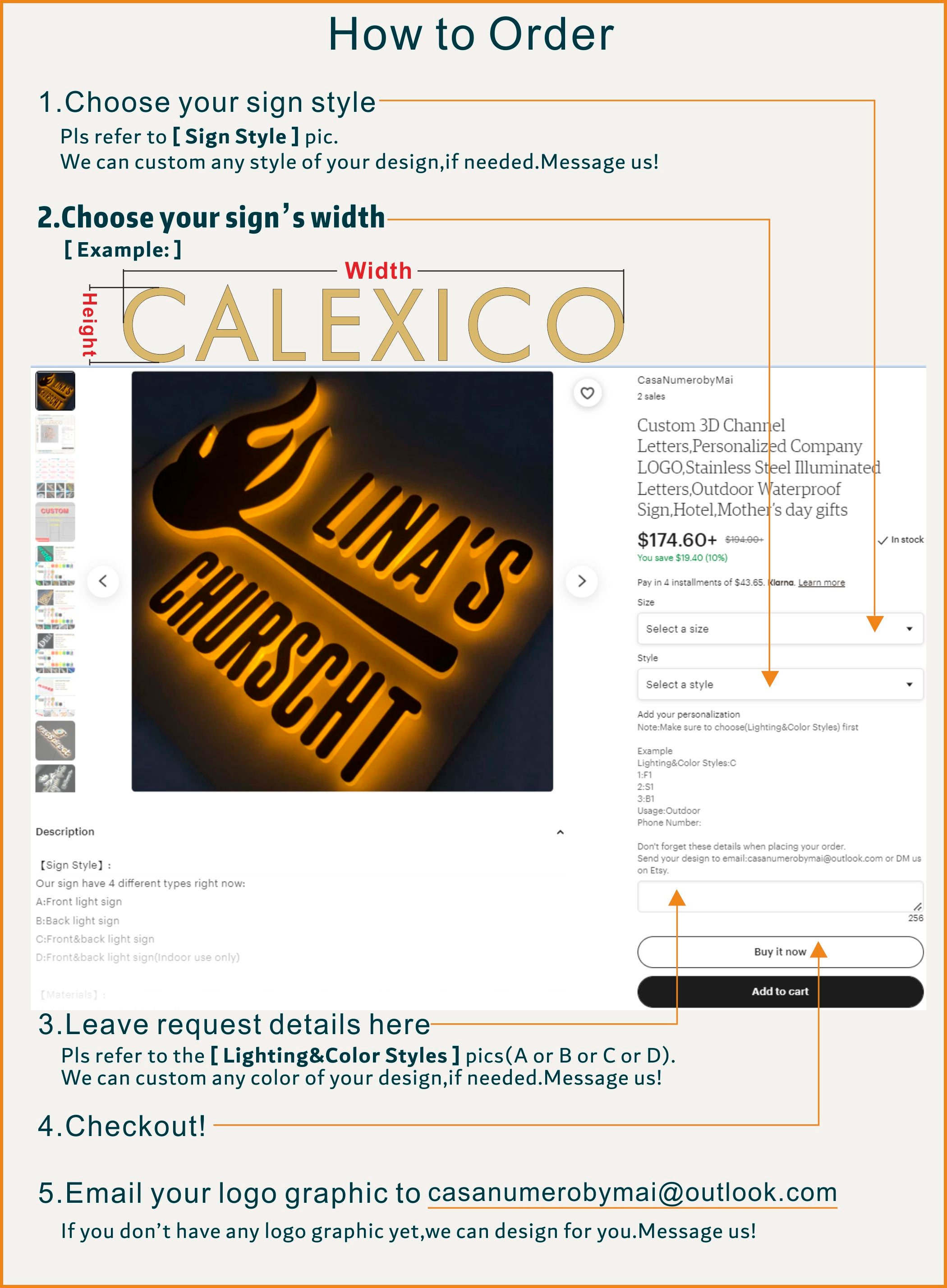 Solid Metal Letter, Shop Name Board, Designs Letters for the Outside ...