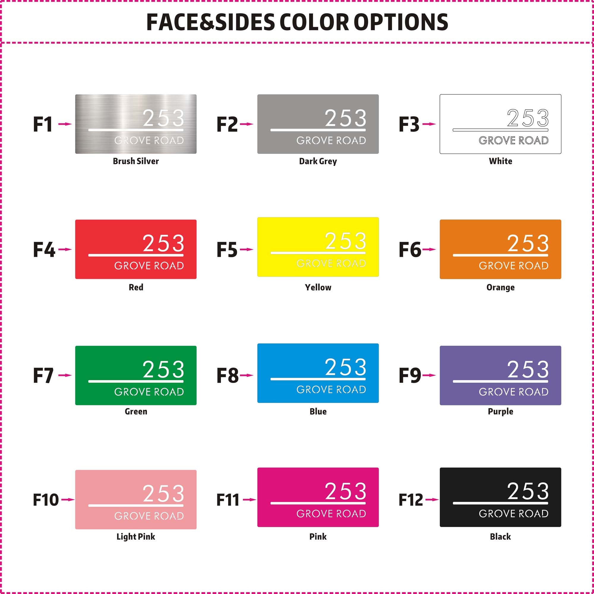 Custom House Number Sign,led House Number Box,personalized Address ...