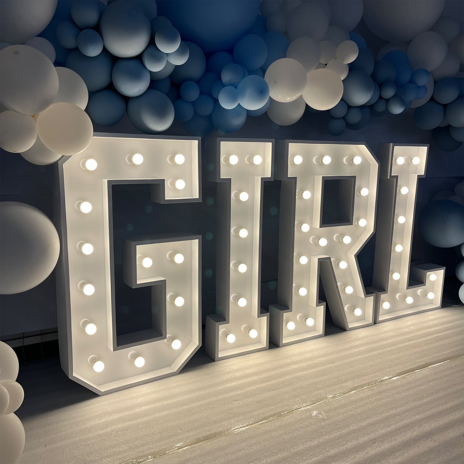 4ft Marquee Letters Boy or Girl,grad Light up Letters Large,marquee ...