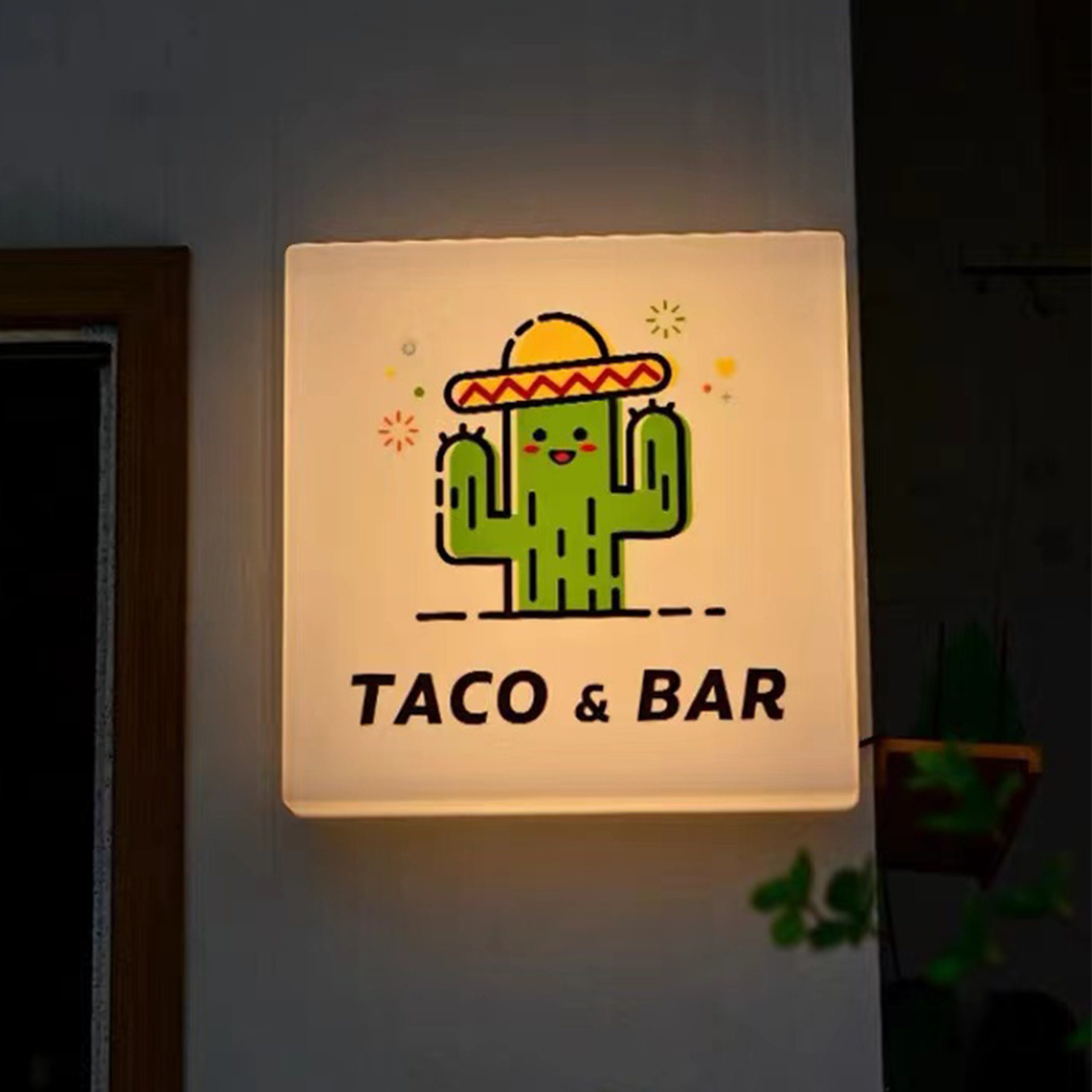 Custom Logo Light Box,acrylic Mini Light Box,front Lighting Letter ...