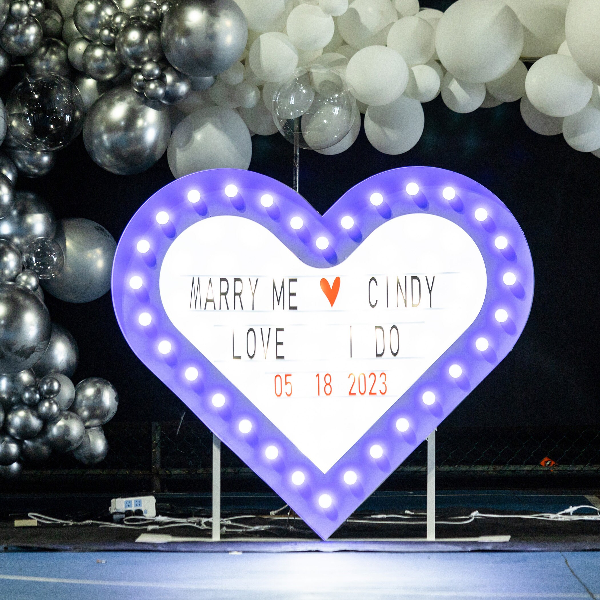 Love Marquee Sign,heart RGB Led Sign Love,marquee for Led Wedding,diy ...