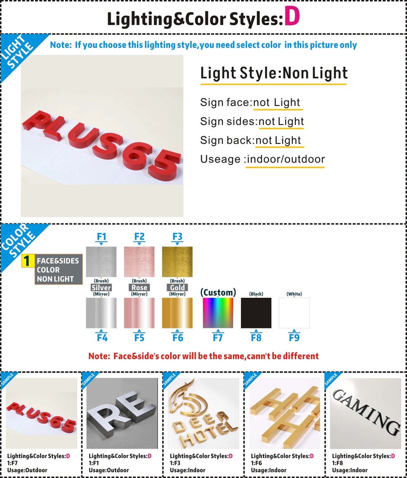 Solid Metal Letter Shop Name Board Designs Letters for the - Etsy