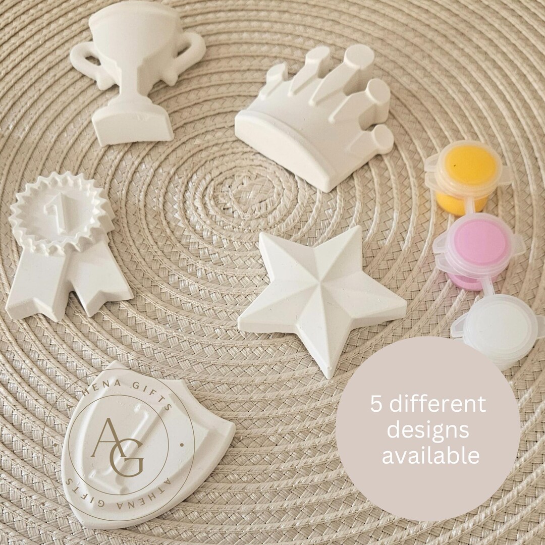 Paint Your Own Winners Figures Craft Kit, Kids Activity, Plaster ...