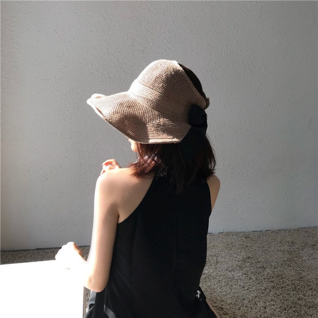 Shining/summer Outdoor Empty Top Hat/big Brim Straw Hat/uv Protection ...