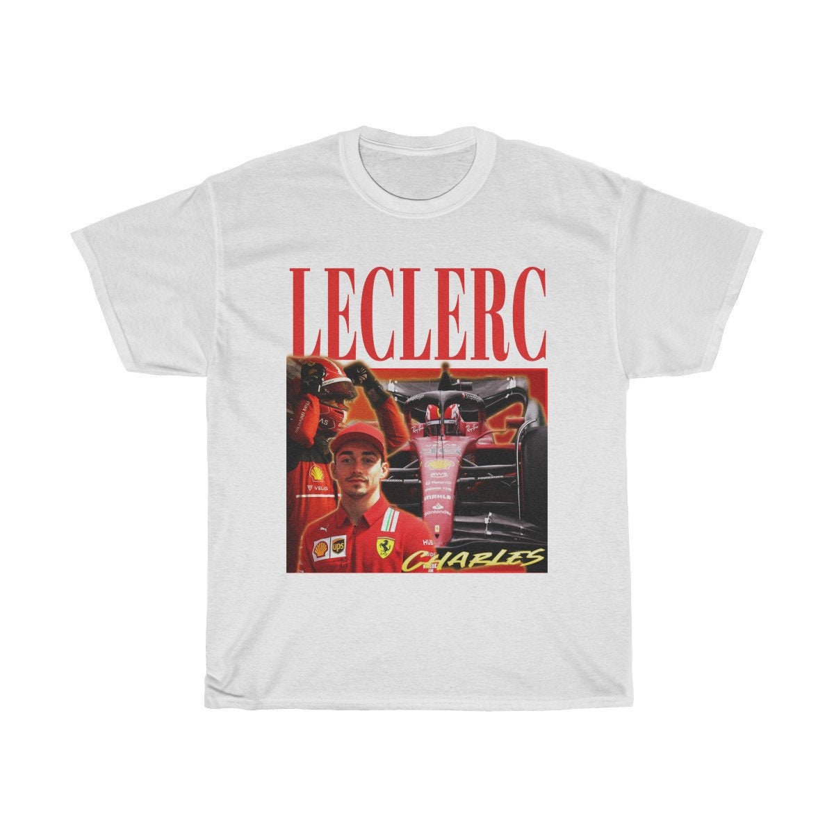 Charles Leclerc Shirt - Charles Leclerc - Charles Leclerc Retro