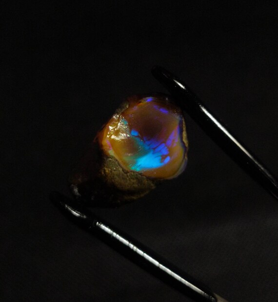 Minerals Opal Natural Ethiopian Opal rough 16 Carat Opal Gemstone Raw ...