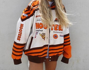 Nascar Jacket Hooters - Etsy
