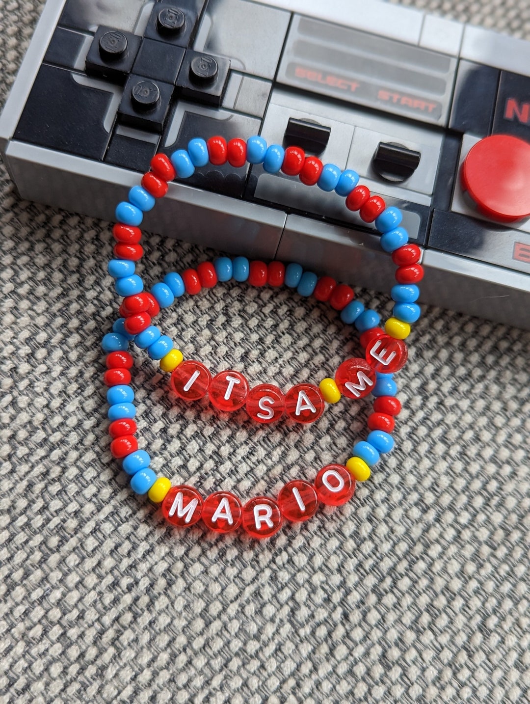 Super Mario Bros Movie Bracelets Luigi Yoshi Bowser Princess Peach Toad ...