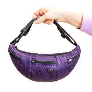 Croissant Bag Sewing Pattern PDF: Shoulder Bag With Pockets (A4/A0 ...