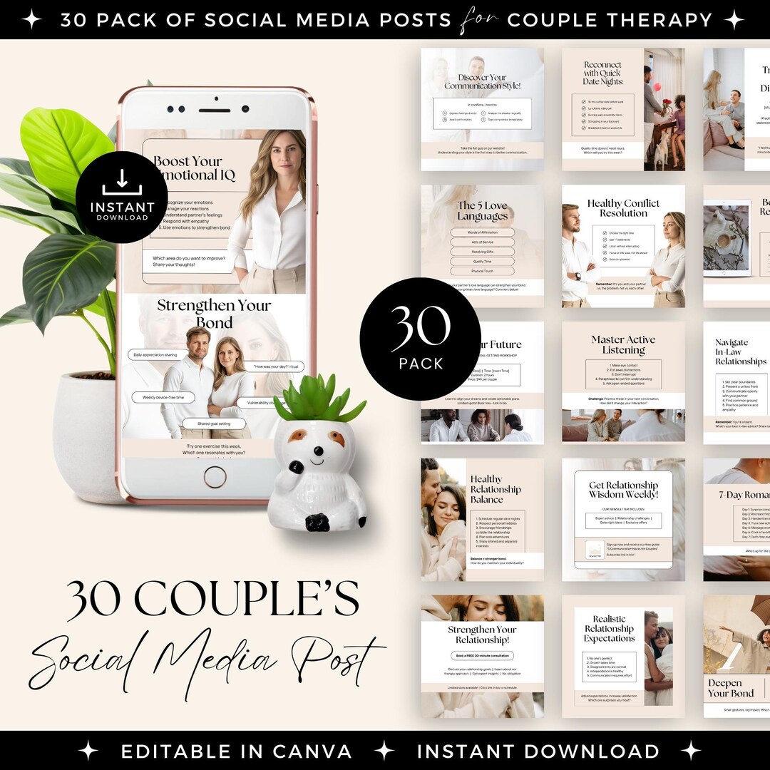 Couples Therapy Social Media Post, Relationship Councelling, Marriage ...