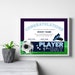 Printable Soccer Award Certificate, INSTANT DOWNLOAD, Editable Soccer ...