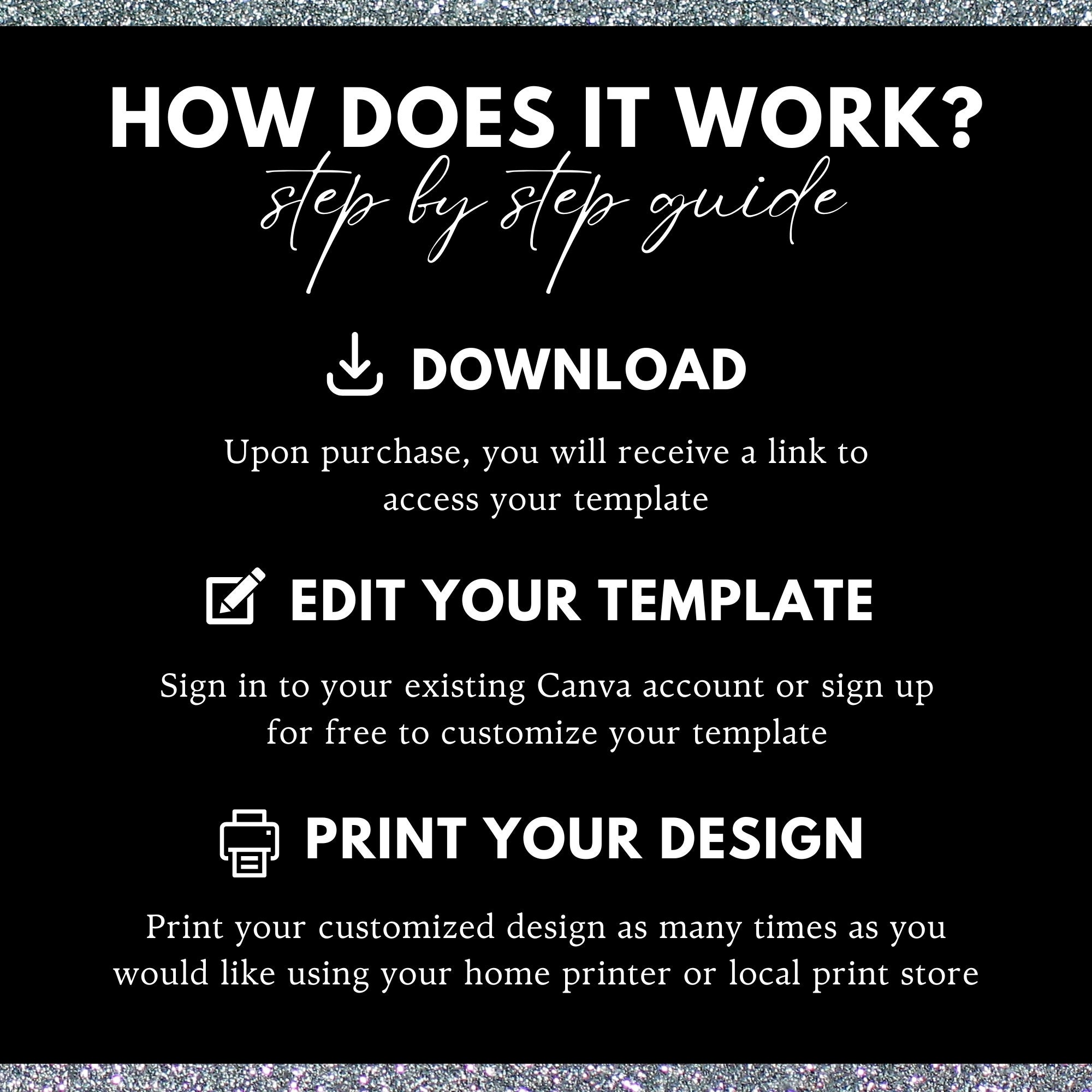 Template for Certificate of Recognition, INSTANT DOWNLOAD, Recognition ...