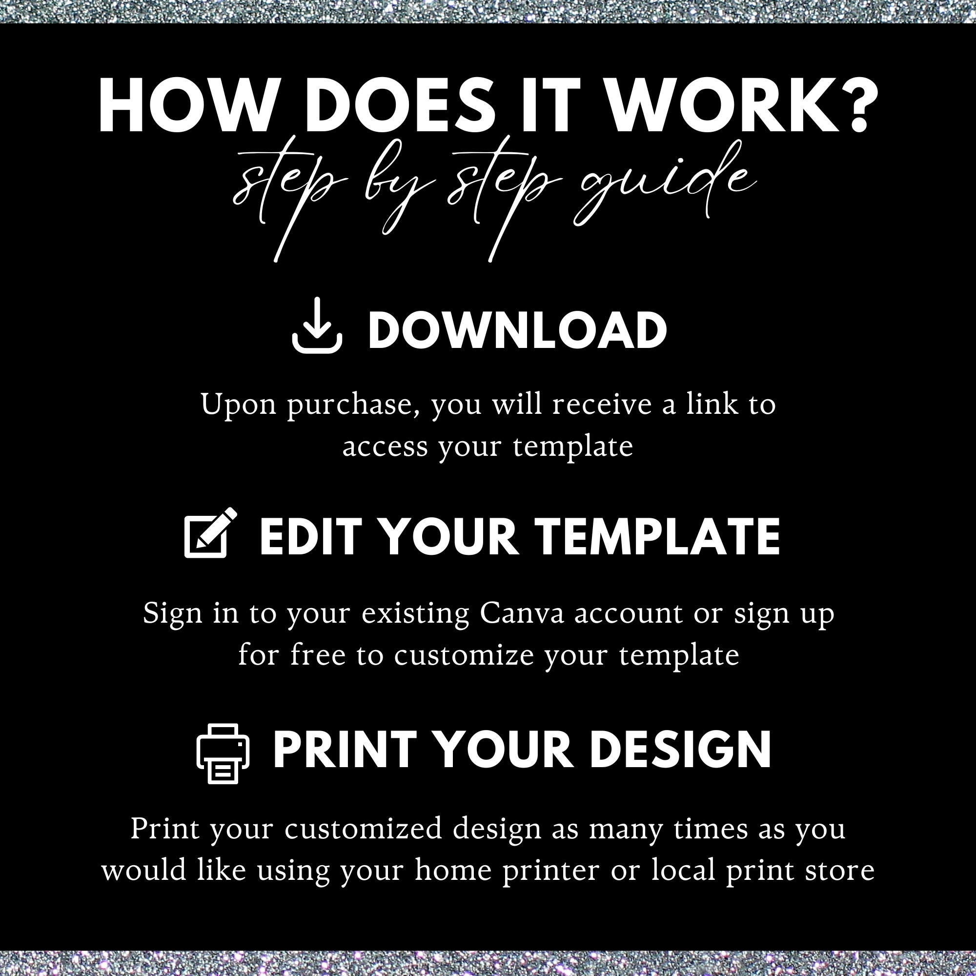 Certificate of Perfect Attendance Template INSTANT DOWNLOAD - Etsy