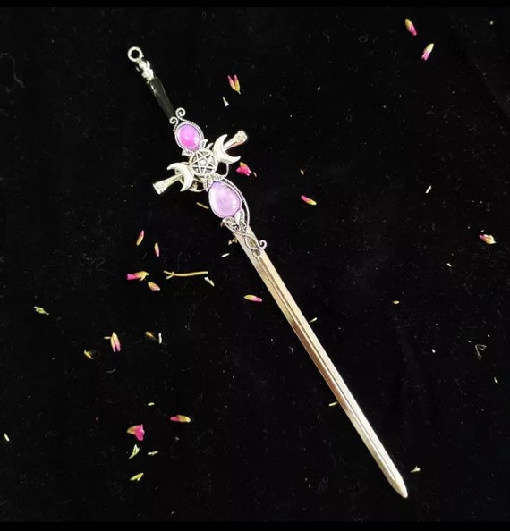 Witches Athame. Wiccan Dagger. Pagan Knife - Etsy