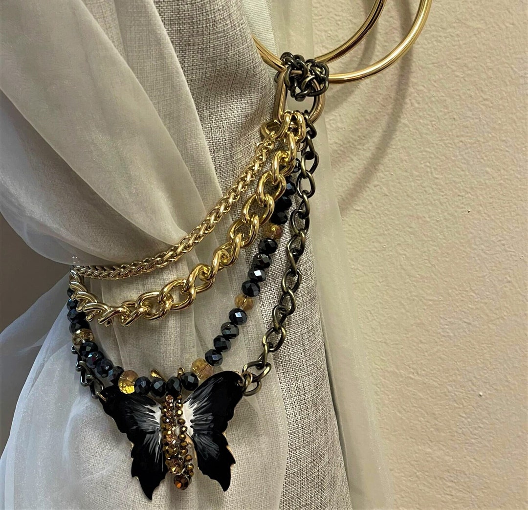 Luxurious Curtain Holdbacks Elegant Curtain Holdbacks With Vintage ...