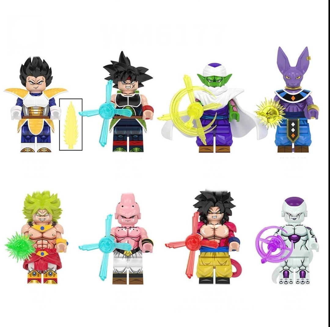 Dragon Ball Z Custom Mini Figures Compatible With Popular Brick Toy ...