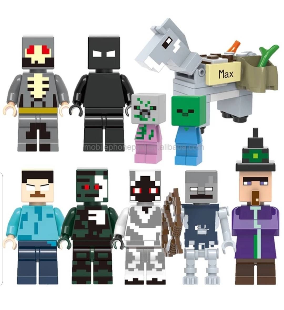 Video Games Minifigures Figures Compatible With Popular Brick Toy Max ...