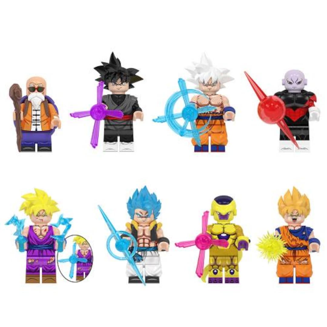 Dragon Ball Z Custom Mini Figures Compatible With Popular Brick Toy ...