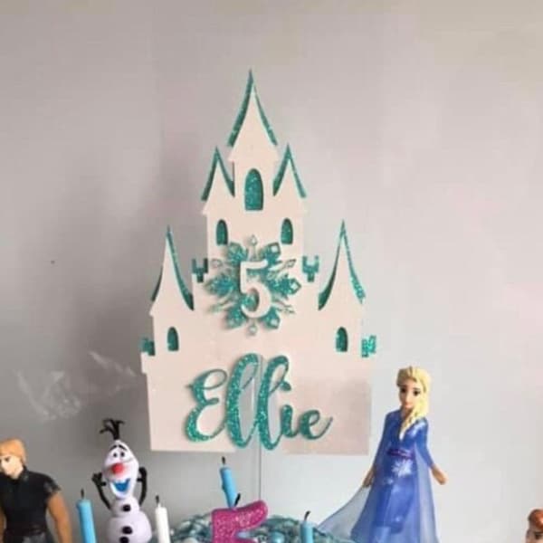 Frozen Cake Topper - Etsy UK