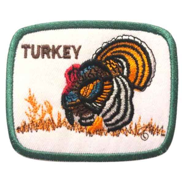 Leather Turkey Patch - Etsy