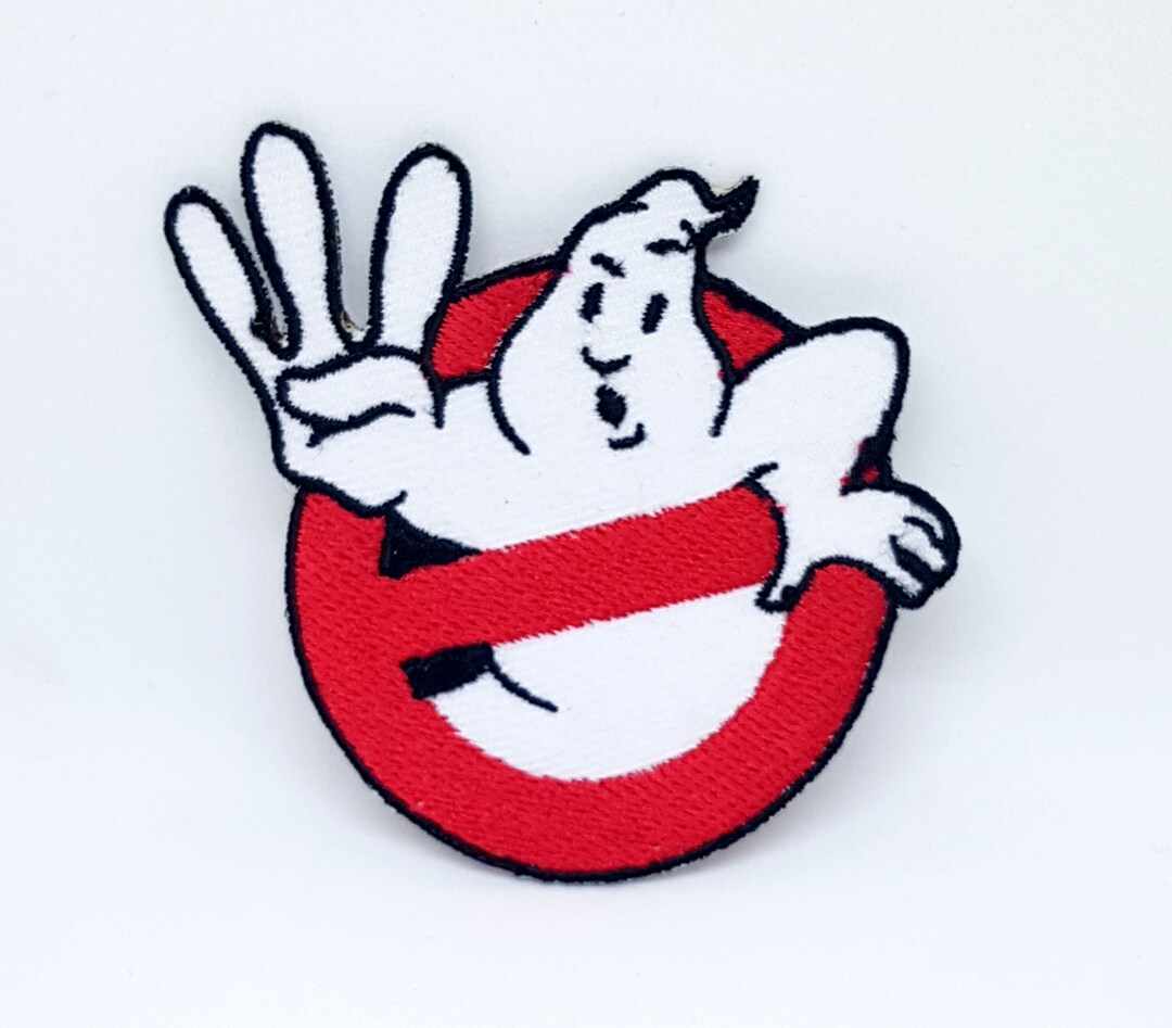 Ghostbusters Logo Fancy Dress Iron Sew on Embroidered Patch - Etsy