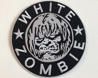 White Zombie Back Patch - Etsy